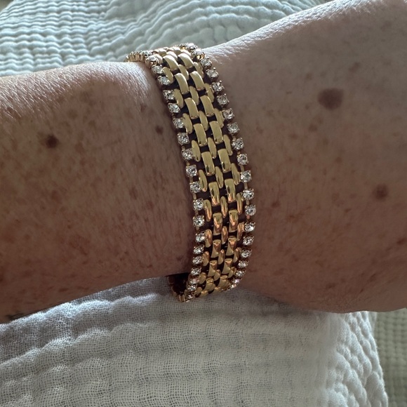 Ann Hand | Jewelry | Rare Vintage Ann Hand Gold Plated Bracelet With 0 ...
